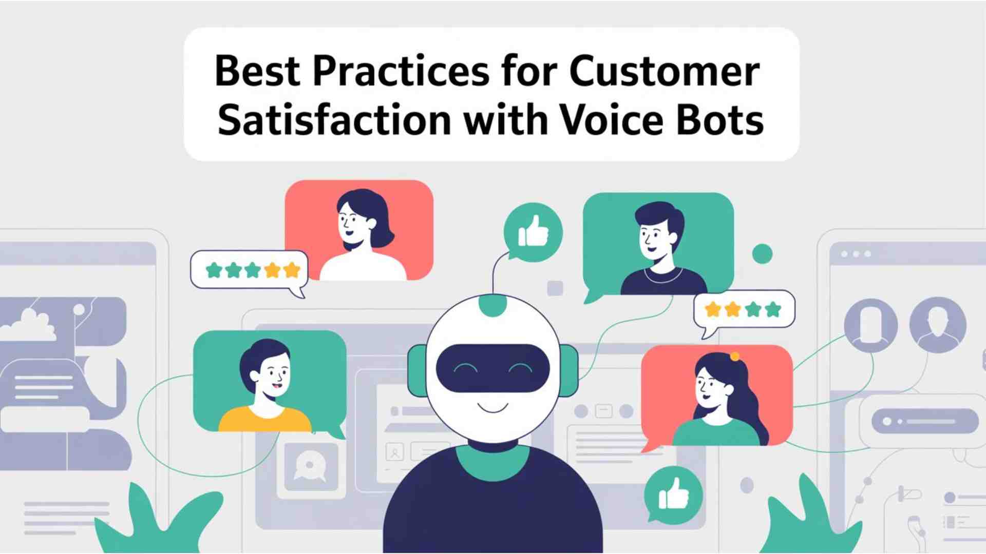 Best Practices For Customer Satisfaction With Voice Bots