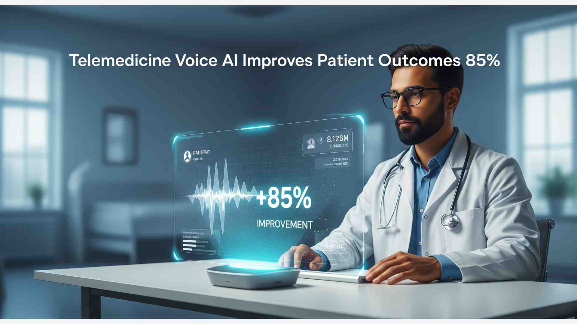 Telemedicine Voice AI Improves Patient Outcomes 85%