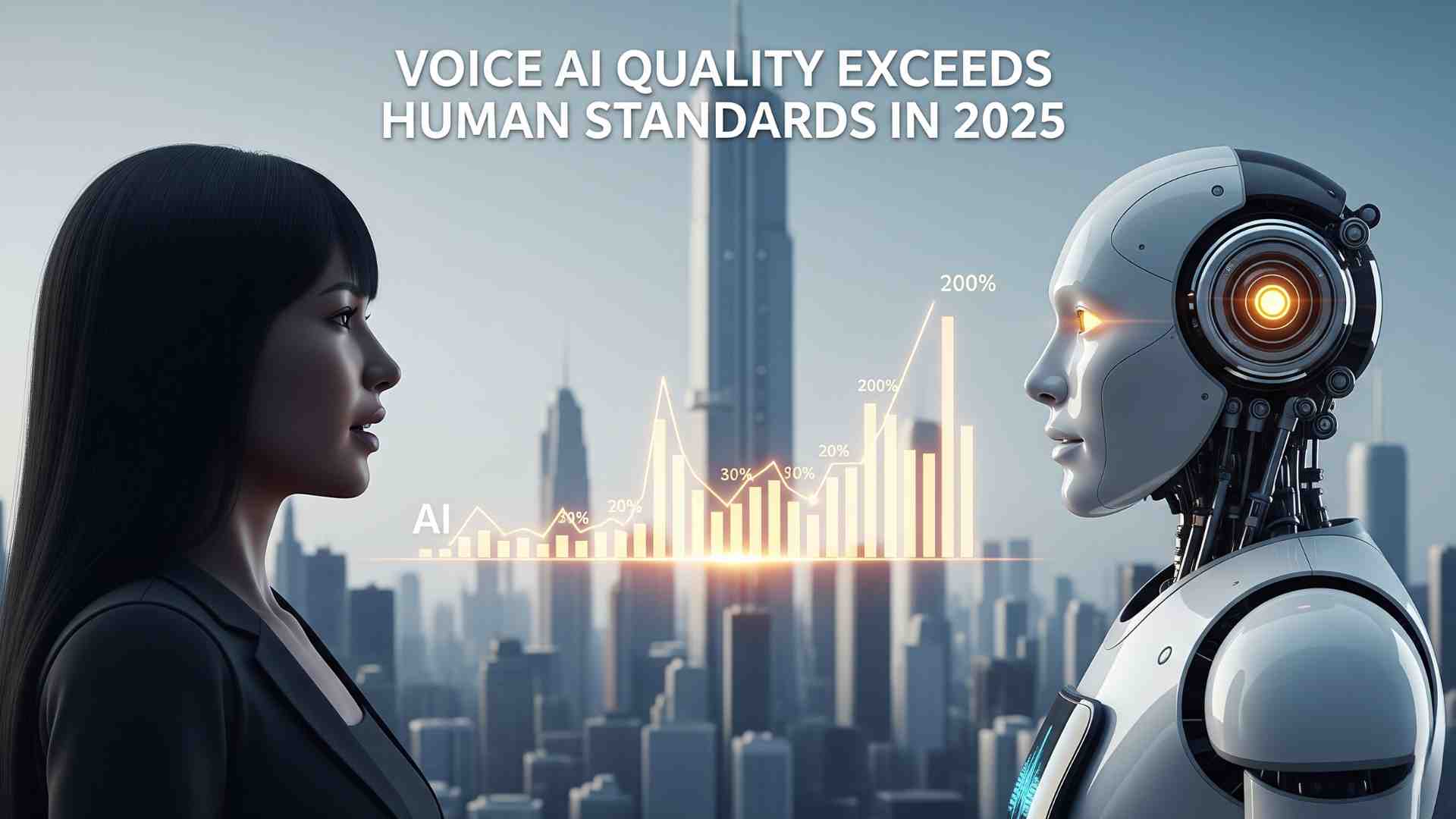 Voice AI Quality Exceeds Human Standards in 2025
