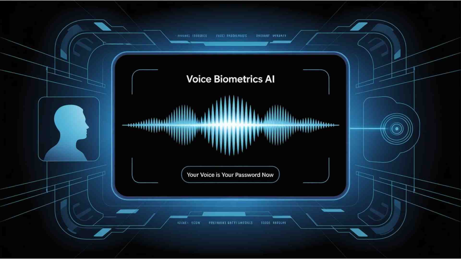 Voice Biometrics AI: Your Voice is Your Password Now