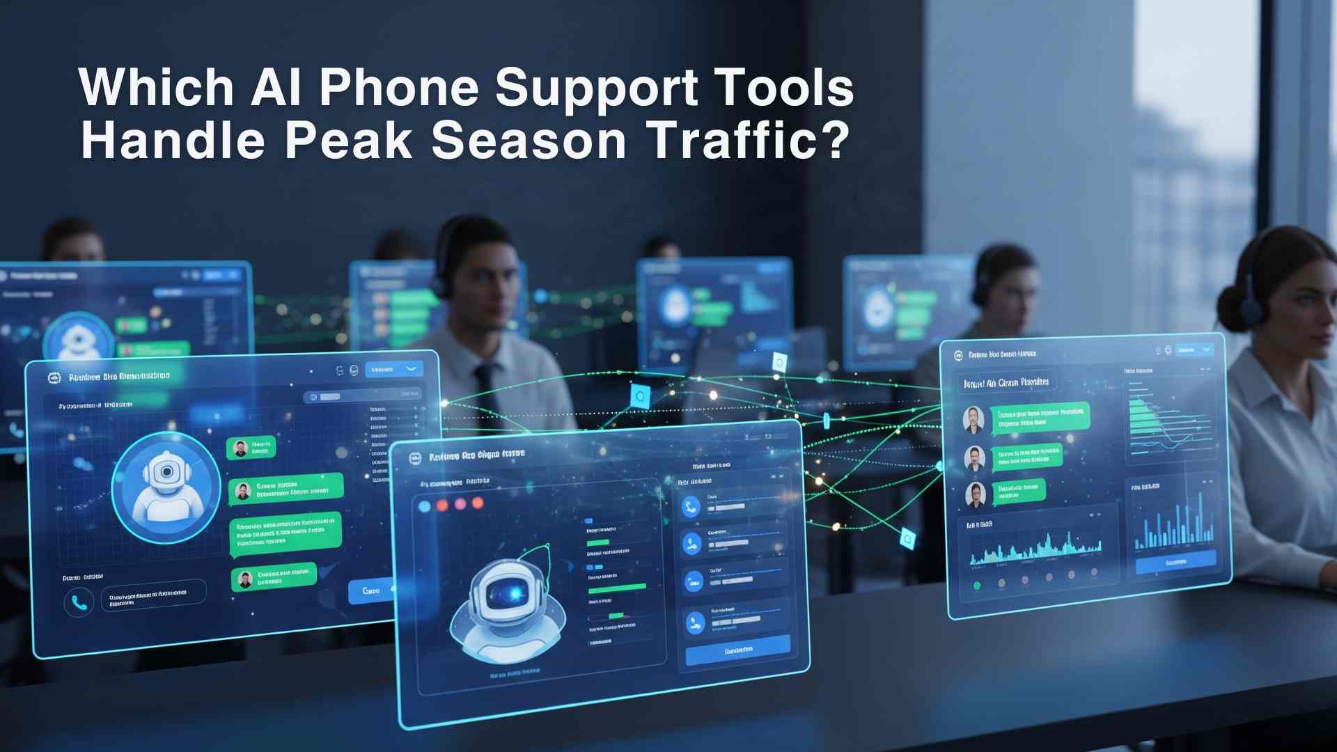 Which AI Phone Support Tools Handle Peak Season Traffic?