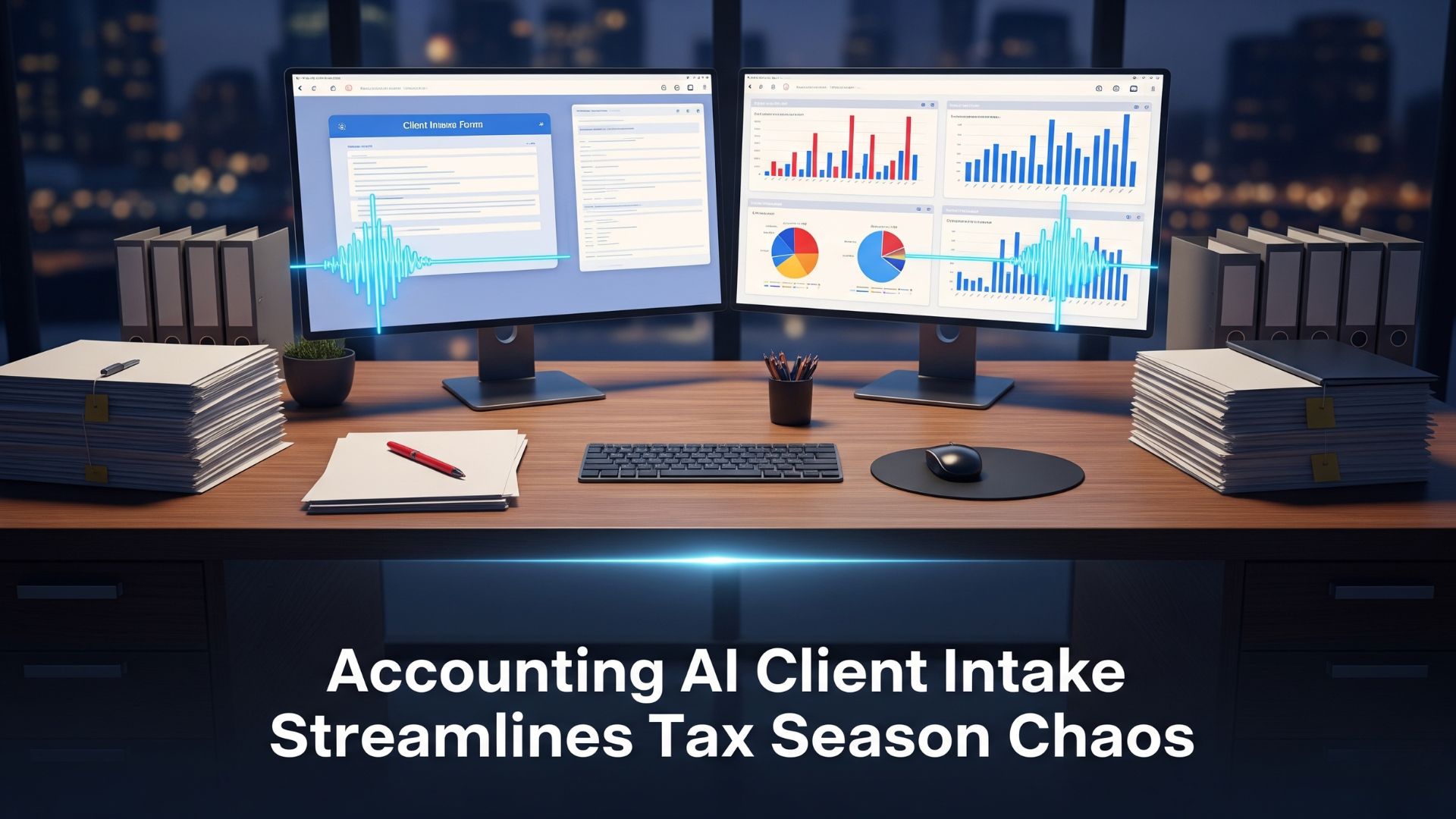Accounting AI Client Intake Streamlines Tax Season Chaos
