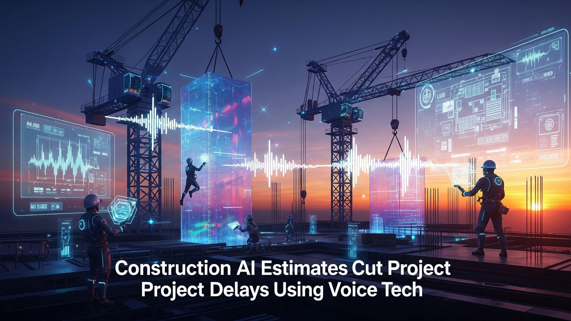 Construction AI Estimates Cut Project Delays Using Voice Tech