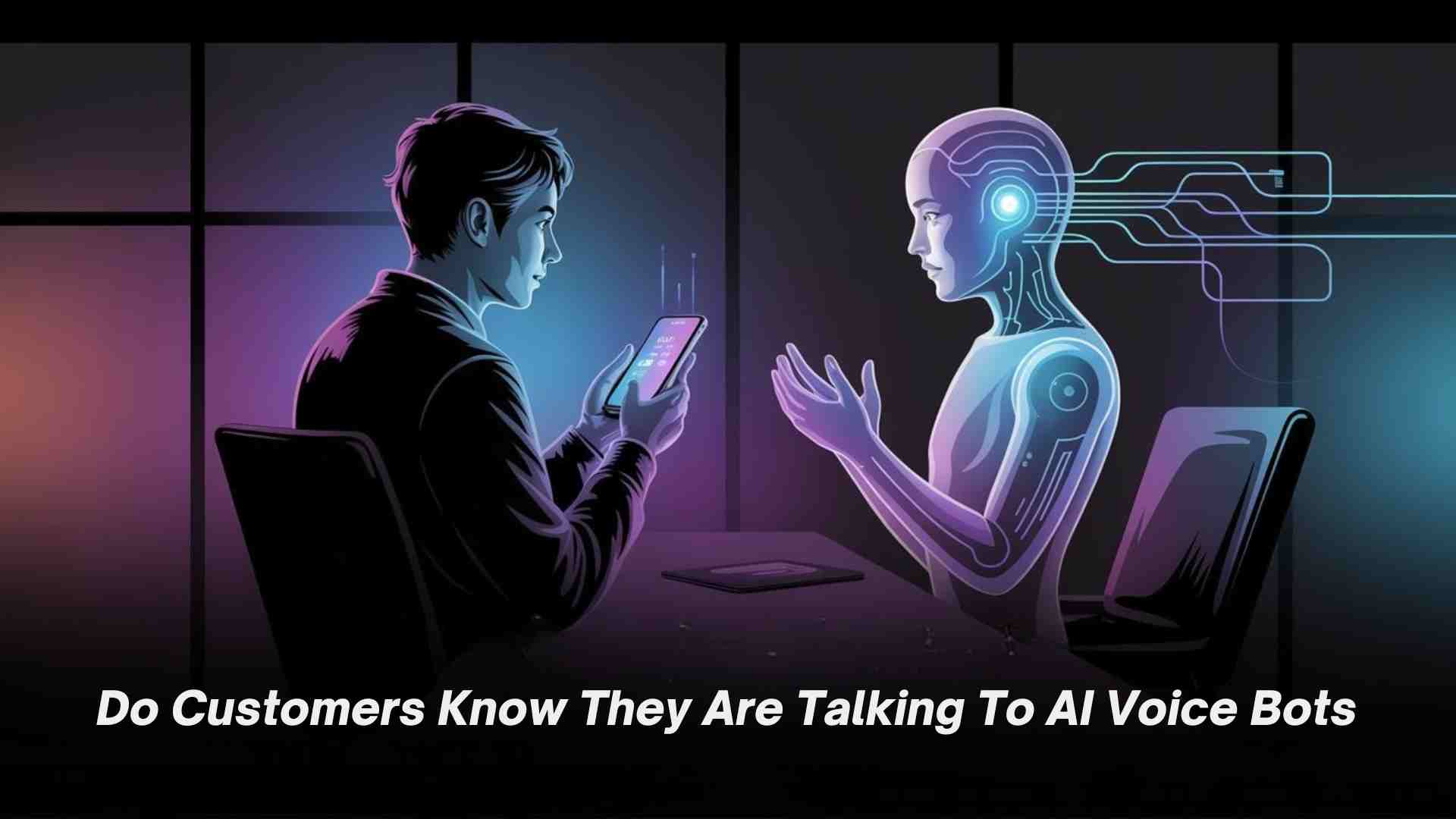 Do Customers Know They Are Talking To AI Voice Bots
