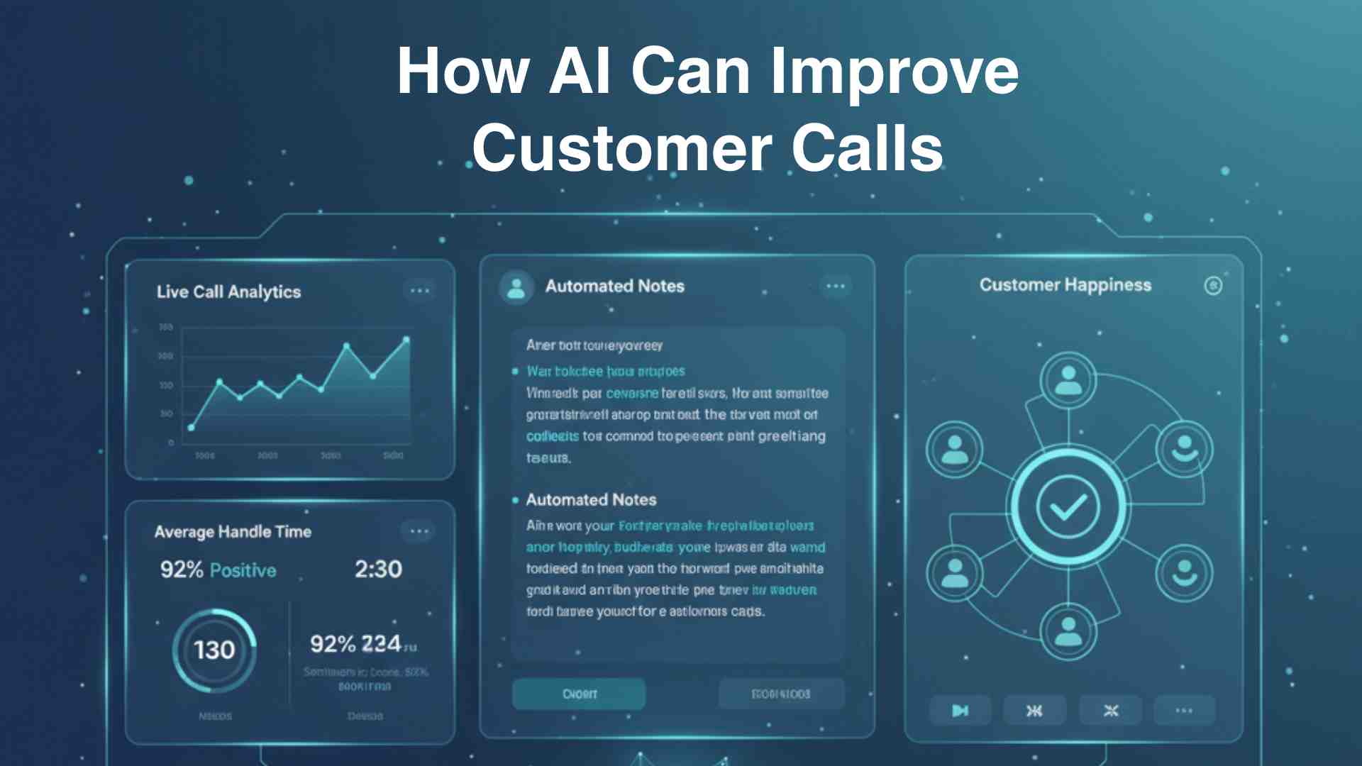 How AI Can Improve Customer Calls