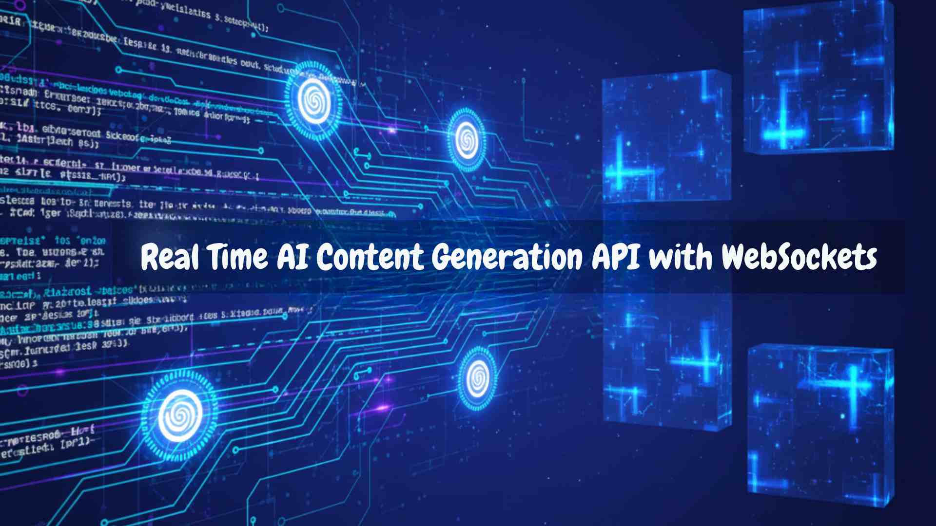 Real Time AI Content Generation API with WebSockets