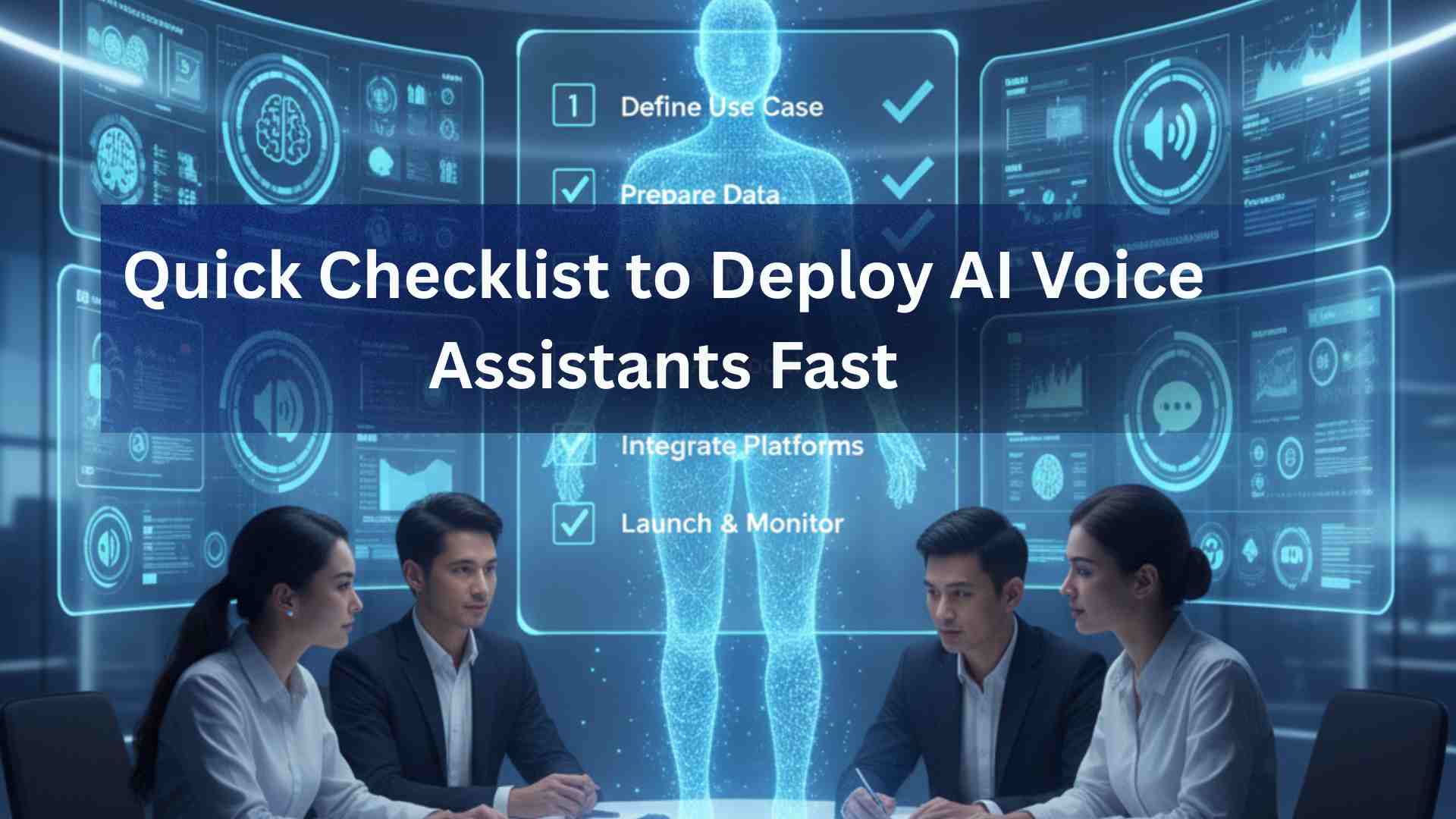Quick Checklist to Deploy AI Voice Assistants Fast
