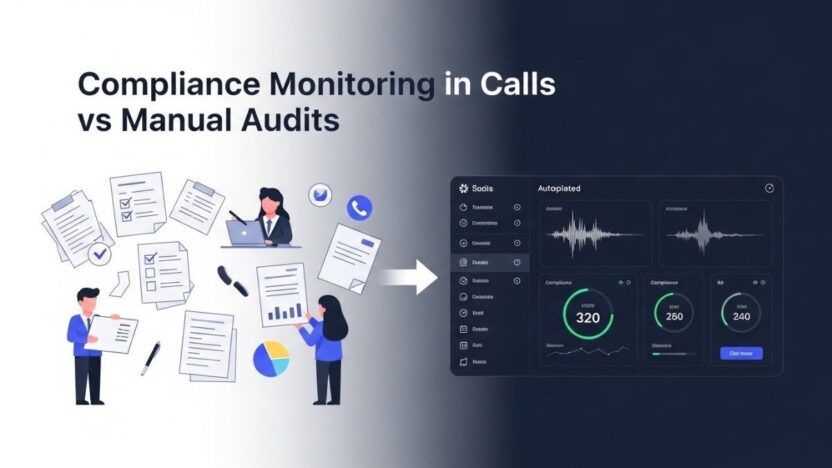 Compliance Monitoring in Calls vs Manual Audits
